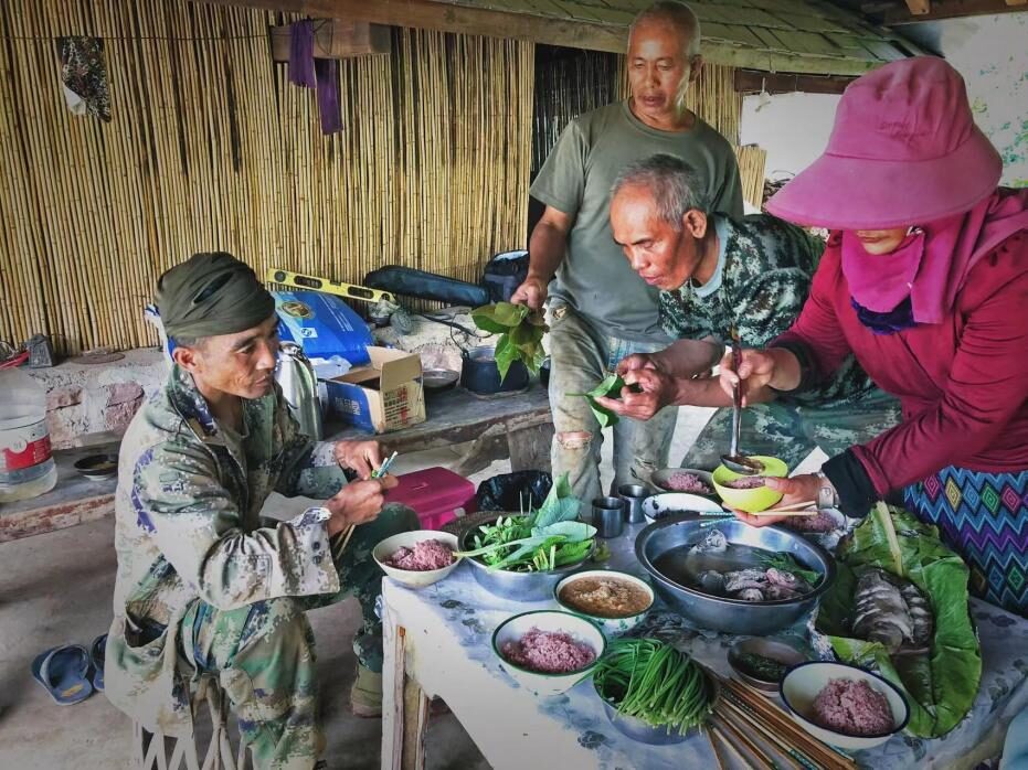 Traditional Blang sustainable food practices at Jingmai Mountain